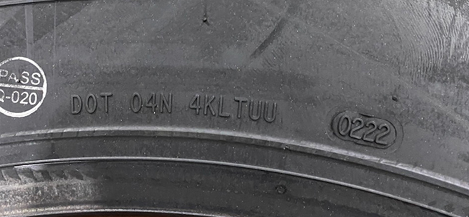 How To Read DOT Identification Uniroyal Truck Tires